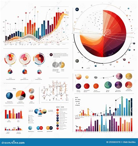 Fun Data Visualization Infographic Vector Flat Illustration Stock Vector Illustration Of