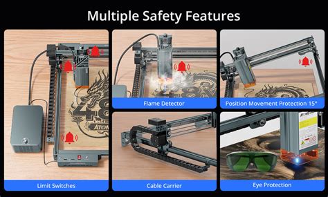 Atomstack A40 Pro V2 Laser Engraver With F60 Air Assist Kit