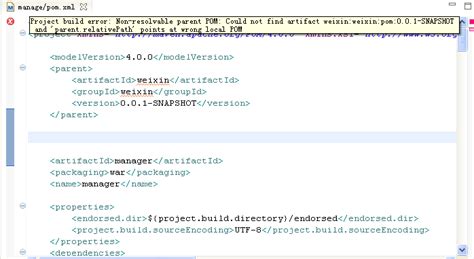 Pomxml出现问题 Csdn社区