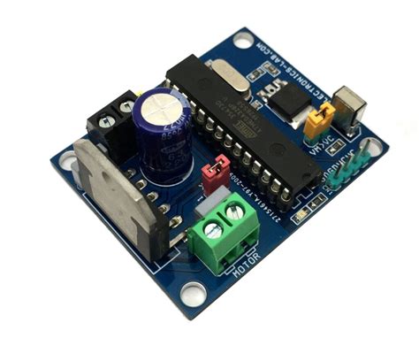 Brushed Dc Motor Controller Using Infra Red Remote Electronics Lab