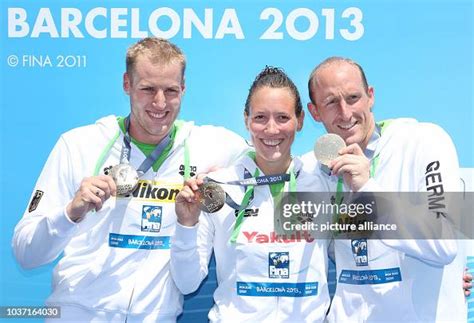 Gold Medal Winners Christian Reichert Isabelle Härle And Thomas