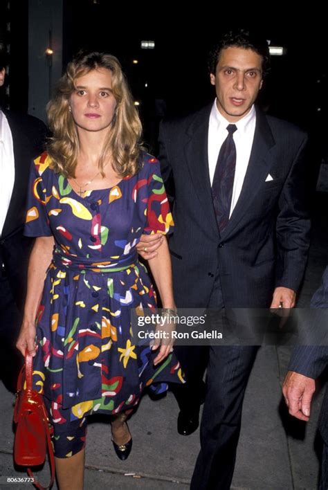 Kerry Kennedy And Andrew Cuomo Attend The Wake Service For Stephen