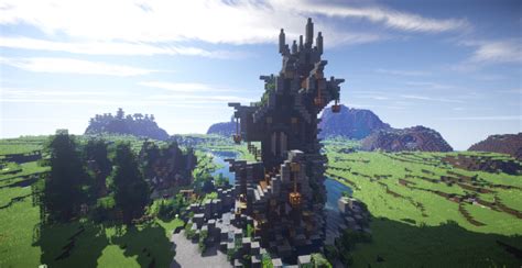 Medieval Tower Housetimelapse Minecraft Map