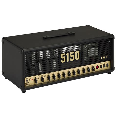 Evh 5150 Iconic 80w El34 Head Black « Guitar Amp Head