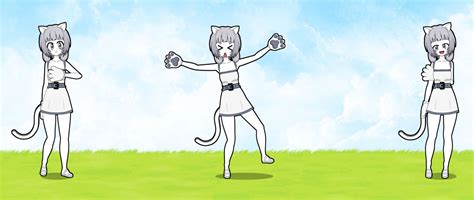 Moneko From The Battle Cats Export By Ironderpz302302 On Deviantart