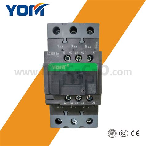 High Sensitivity Lc1d65a Silver Alloy Contact Mini Ac Contactor For