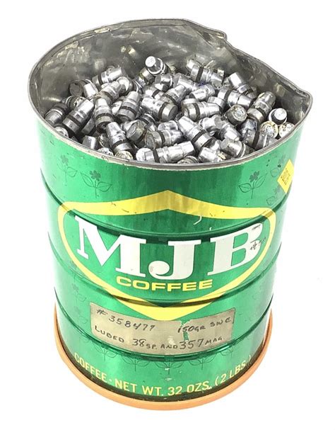 Lot Can Of Bullets 38 Sp 357 Mag Reloading