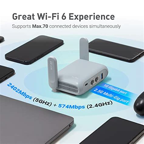 glet gl mt3000 beryl ax klein gigabit wifi 6 router für zuhause