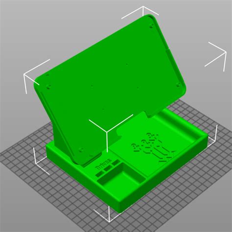 Free 3d File Btt Tft70 Display Stand And Case・3d Printing Design To
