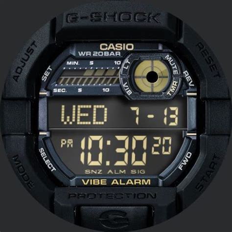 Casio G Shock Gd350 Digital Watch Watchfaces For Smart Watches