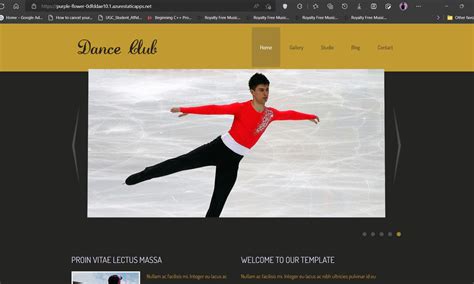 GitHub Sarthakpanwar Finalproject Here I Have Created A Dance Website Named Dance Club