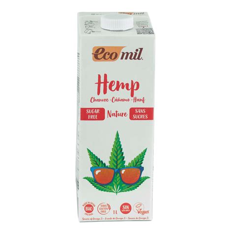 Ecomil Hemp Drink Sugar Free Bio 1ltr