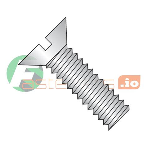 14 20 X 3 12 Machine Screws Slotted Flat Head 18 8 Stainless