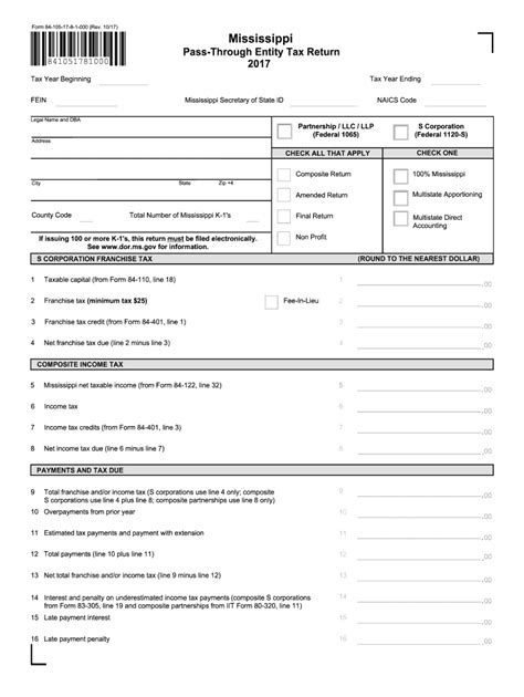 Mississippi Department Of Revenue Ms Gov Fill Out And Sign Printable