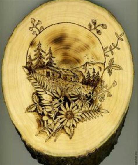 17 Best Images About Pyrography Flowersplants On Pinterest Coloring