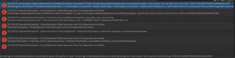 Unityengineaddressableassetsinvalidkeyexception Exception Of Type