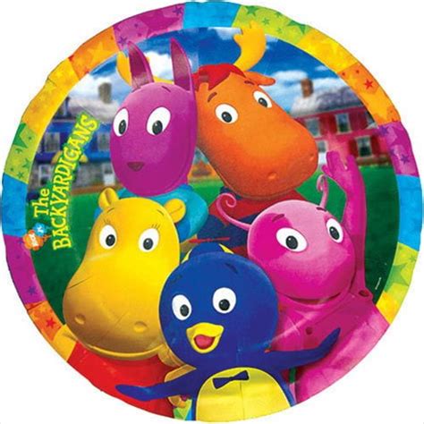 Backyardigans Large Paper Plates 8ct