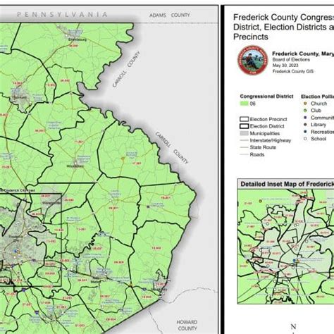Frederick County Md District Map