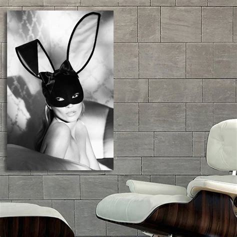 S S Super Model Erotic Pin Up Art Poster And Canvas Etsy