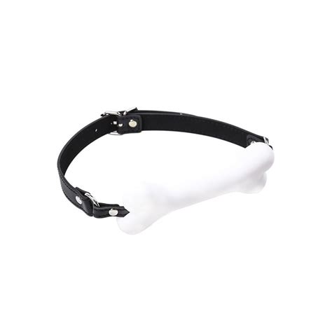 Mordaça Big Bone Branco Mistercock Sex Shop Porto