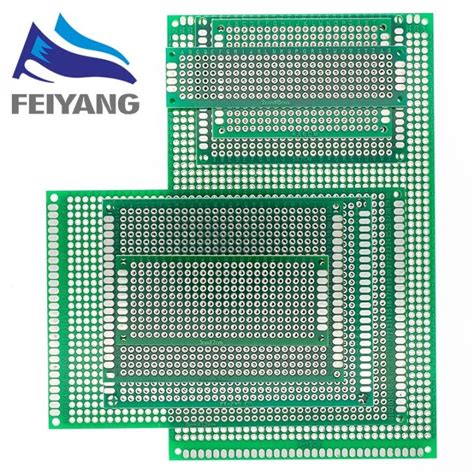 9x15 8x12 7x9 6x8 5x7 4x6 3x7 2x8cm pcb board prototype universal board double side protoboard