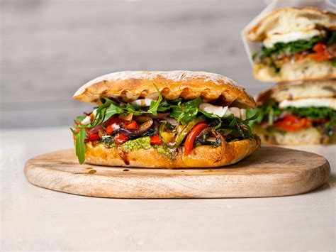Grilled Veggie Sandwiches