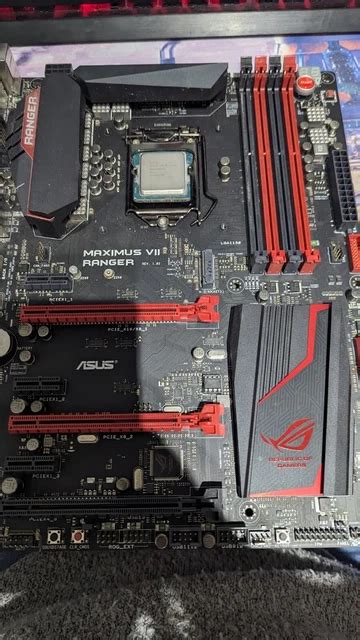 Intel I7 4790k Cpu With Asus Maximus Vii Ranger Motherboard Lga 1150