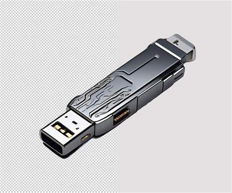 Premium Psd Usb 3d Render Psd File And Usb Icon Templates And Mockup