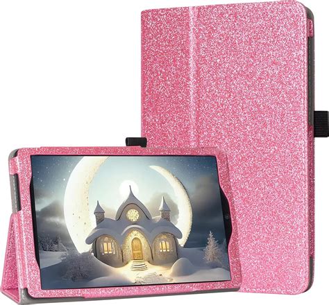 Amazon Com Caweet Case For Tcl Tab Le W Wifi X Se E Plus S Glitter Pink