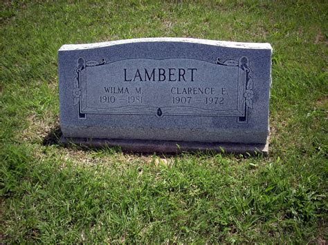 Clarence Eli Lambert 1907 1972 Find A Grave Memorial