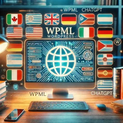 Wpml과 챗gpt를 사용하여 워드프레스 다국어 사이트 만들기 워드프레스 정보꾸러미