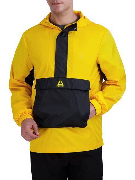 Reebok Men's Striker Woven Anorak, up to Size 3XL - Walmart.com