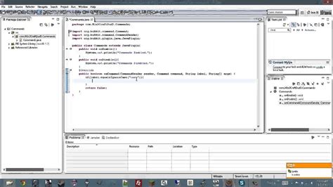 bukkit plugin tutorial 1 setup commands youtube