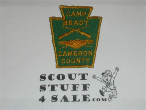 Camp Brady Ce Twill Patch Cameron County