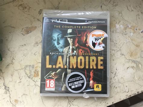 La Noire Complete Edition Ps3 Neu Original Sealed Neu Und