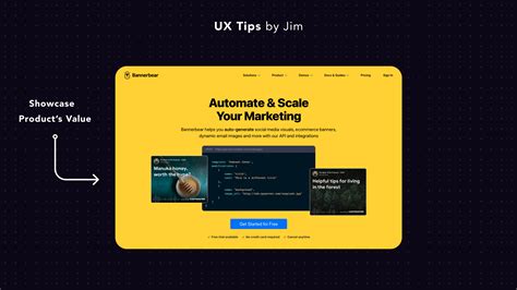Preview Products Value Near The Cta Ux Tip For Landing Pages