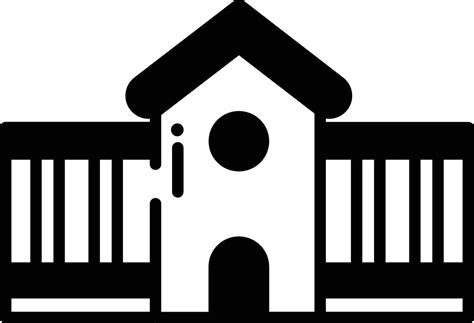 Page 16 School Building Silhouette Vector Art Icons And Graphics For Free Download