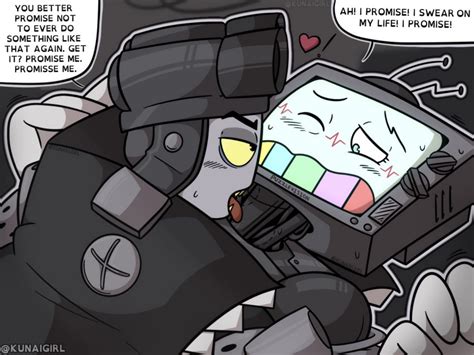 Rule 34 Clothed Cropped Gay Glitch Productions Gunshow Gunshow Smg4