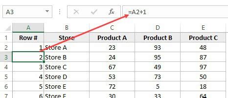 Cell row number in excel Word и Excel помощь в работе с программами