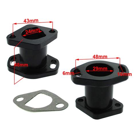 Cnc Aluminum Manifold For Go Kart Performance Intake Manifold Pipe For