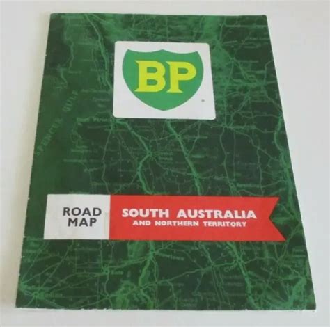 Vintage Bp Road Map South Australia And Northern Territory 16 Pages