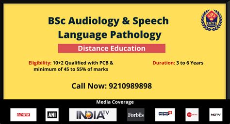 bsc audiology and speech language pathology distance education