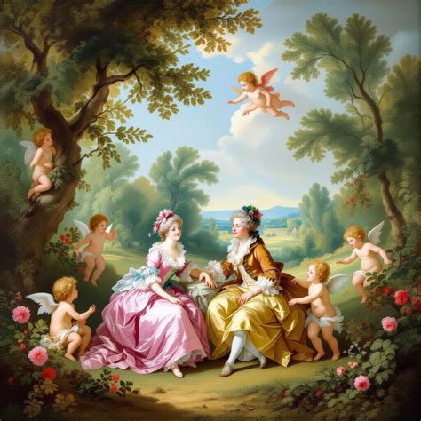 18th Century Art Gallery Ai Creations