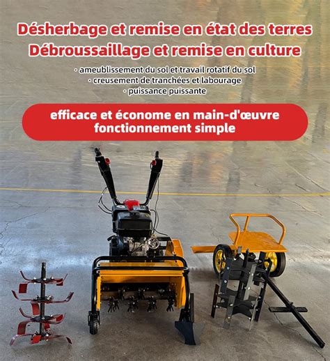 2025 New Model Automatic Mini Weeding Machine Efficient Tilling