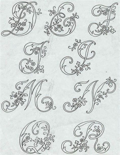 78 Ideas De Letras Para Bordar Alfabeto Bordado Letras Bordadas A