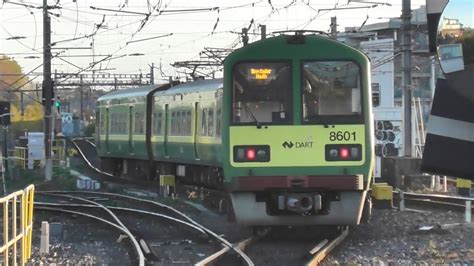 Irish Rail 8500 Class Dart Train 8601 Connolly Station Dublin Youtube