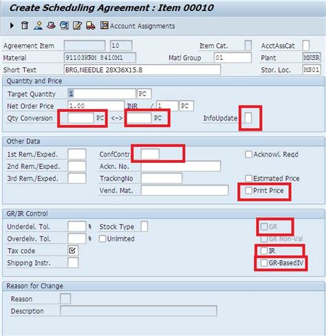 Solved Re Enhancement On Tcode Me31l Scheduling Agreeme Sap