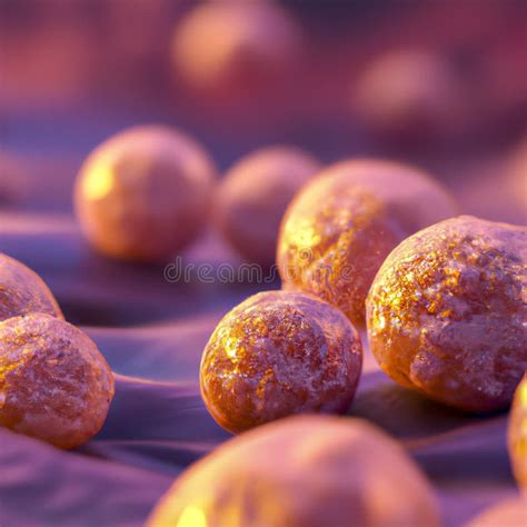 Bacteria Of Different Shapes Illustration Stock Illustration