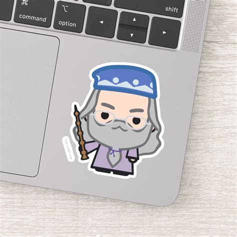 Dumbledore Cartoon Character Art Sticker Zazzle