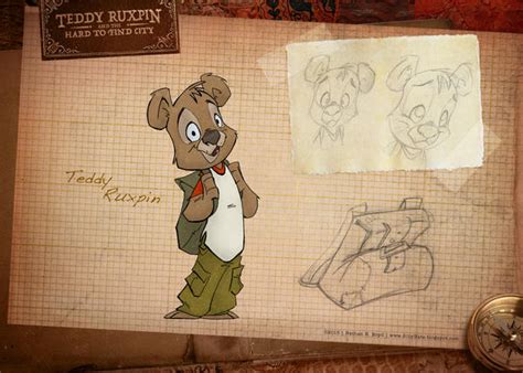Rebooting Ruxpin Teddy Ruxpin By SillyNate On DeviantArt